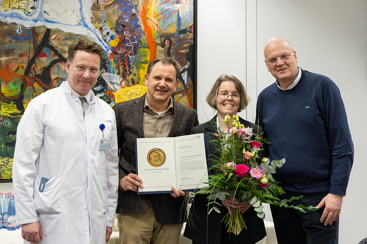 Jacob-Henle-Nachwuchspreis 2024 der UMG für Priv.-Doz. Dr. Jäckle